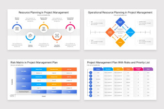 Project Management Plan PowerPoint Template | Nulivo Market