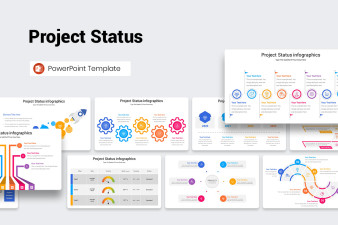 Project Status PowerPoint Template | Nulivo Market