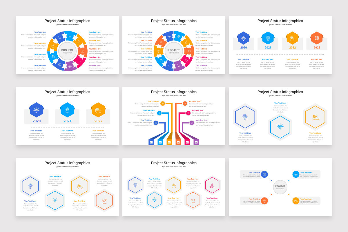 Project Status Keynote Template | Nulivo Market