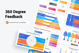360 Degree Feedback PowerPoint Template | Nulivo Market