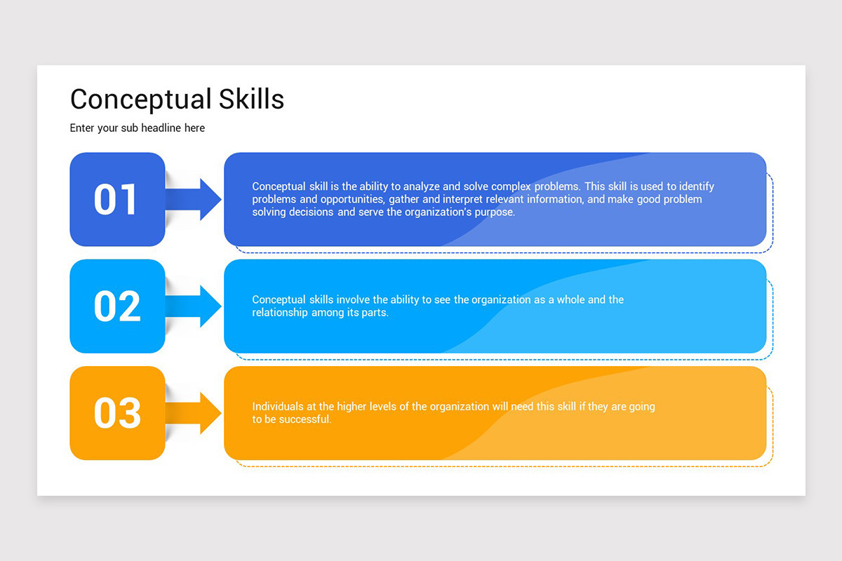 Conceptual Skills Presentation Keynote Template | Nulivo Market