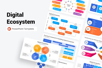 Digital Ecosystem Presentation PowerPoint Template | Nulivo Market