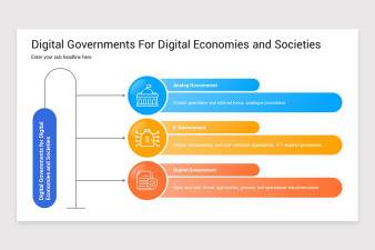 Digital Government Presentation PowerPoint Template | Nulivo Market