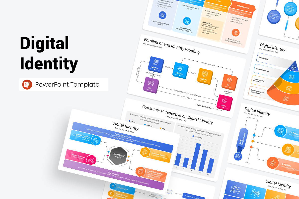 Digital Identity PowerPoint Presentation Template | Nulivo Market