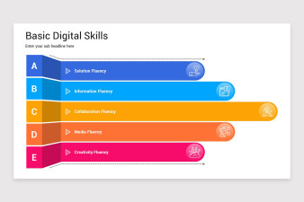 Digital Skills Google Slides Presentation Template | Nulivo Market
