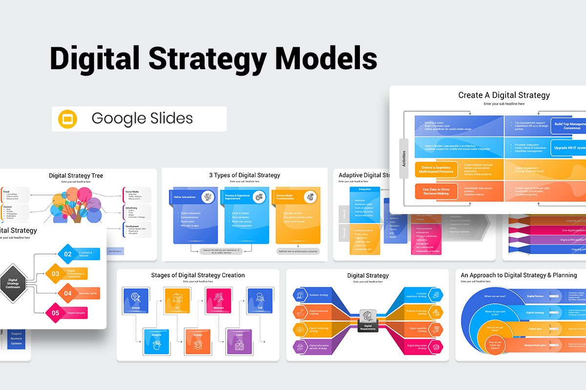Digital Strategy Presentation Google Slides Template | Nulivo Market