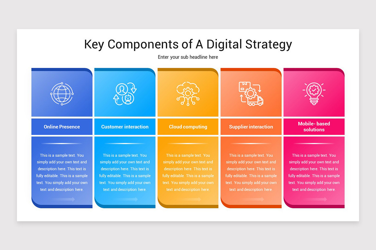 Digital Strategy Presentation Google Slides Template | Nulivo Market