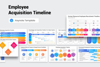 Employee Acquisition Timeline Keynote Template | Nulivo Market