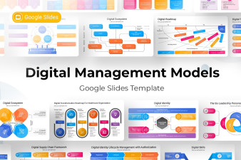 Digital Management Models Google Slides Template | Nulivo Market