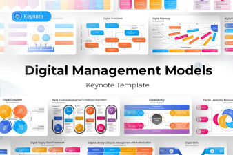 Digital Management Models Keynote Template | Nulivo Market