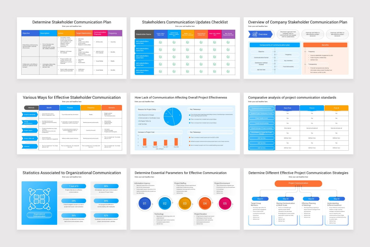 Stakeholder Management Models Keynote Template | Nulivo Market