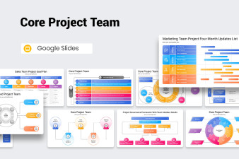 Core Project Team Google Slides Template | Nulivo Market