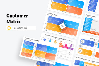 Customer Matrix Google Slides Template | Nulivo Market