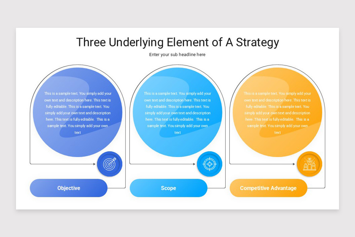Lean Strategy Presentation PowerPoint Template | Nulivo Market