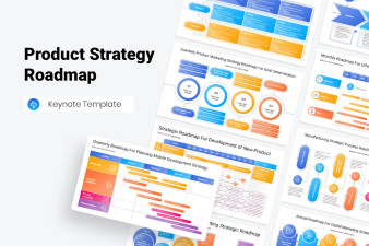 Product Strategy Roadmap Keynote Template | Nulivo Market