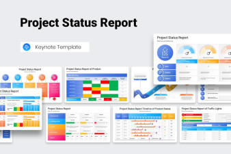 Project Status Report Keynote Template | Nulivo Market