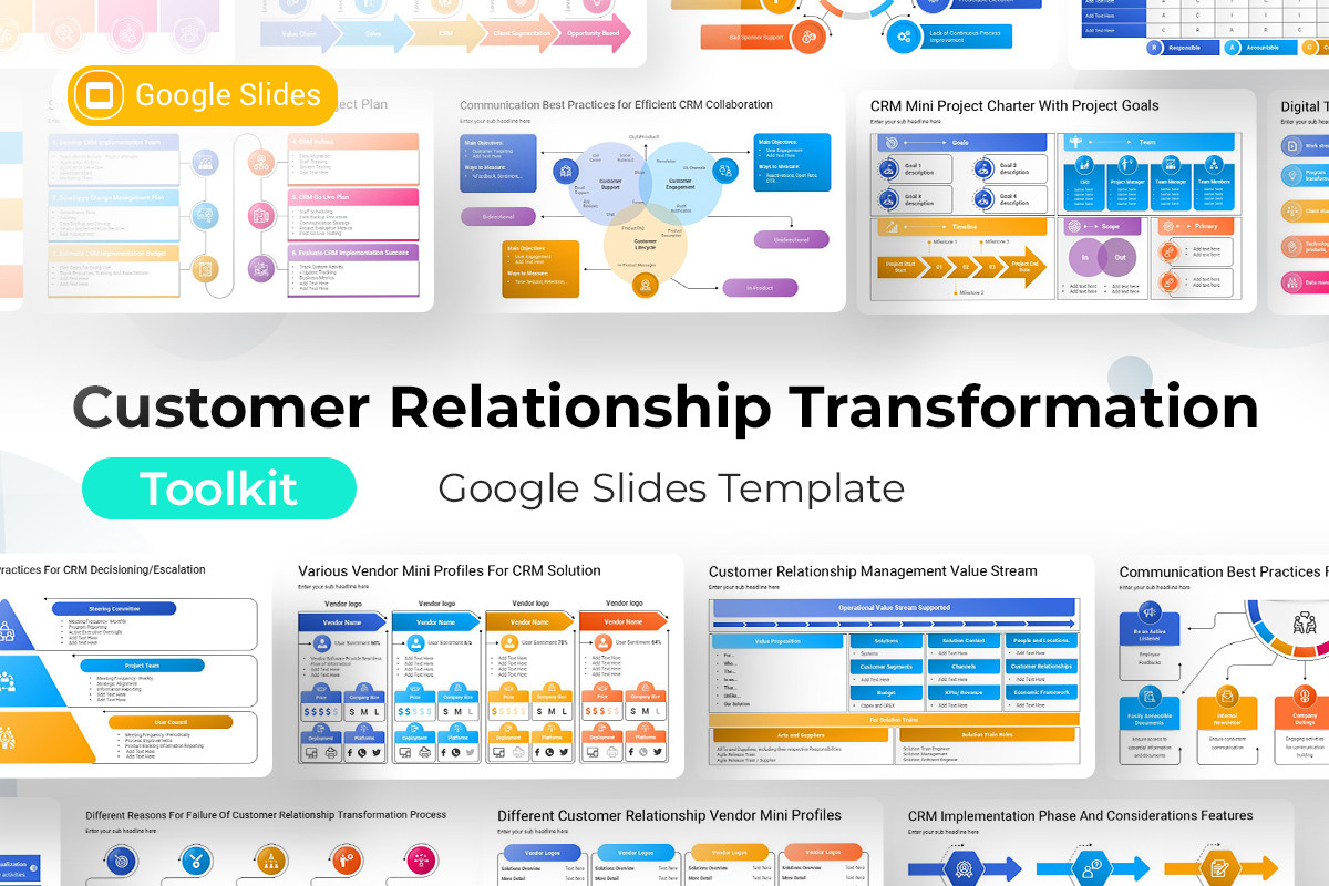 Customer Relationship Transformation Toolkit Google Slides Template ...