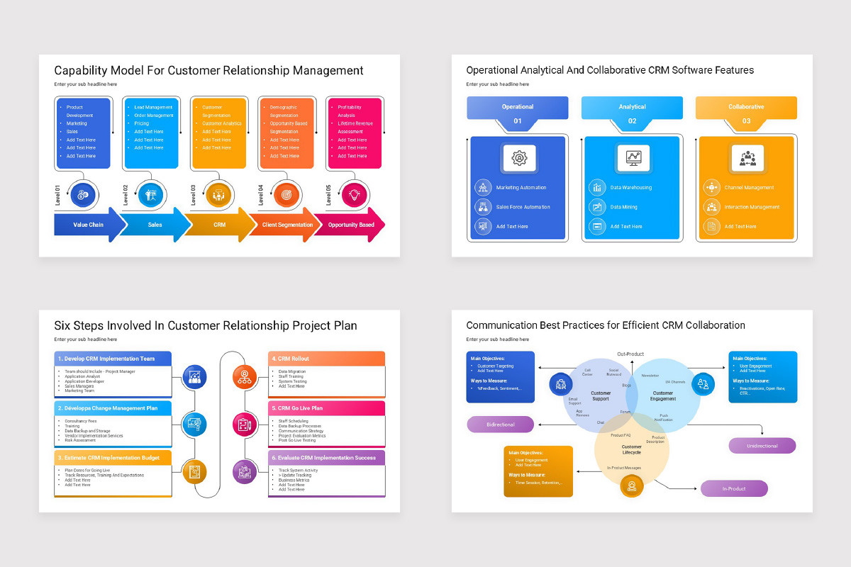 Customer Relationship Transformation Toolkit Google Slides Template | Nulivo Market