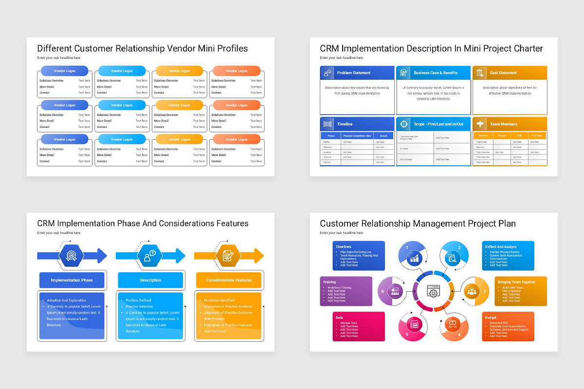 Customer Relationship Transformation Toolkit PowerPoint Template | Nulivo Market