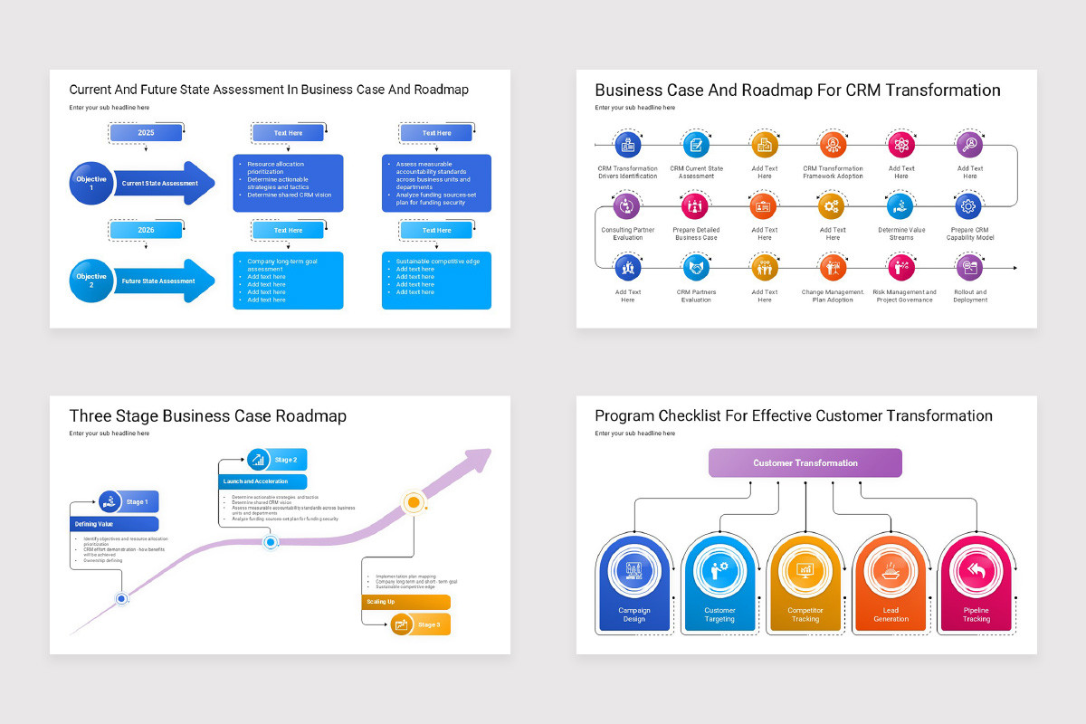 Customer Relationship Transformation Toolkit PowerPoint Template | Nulivo Market