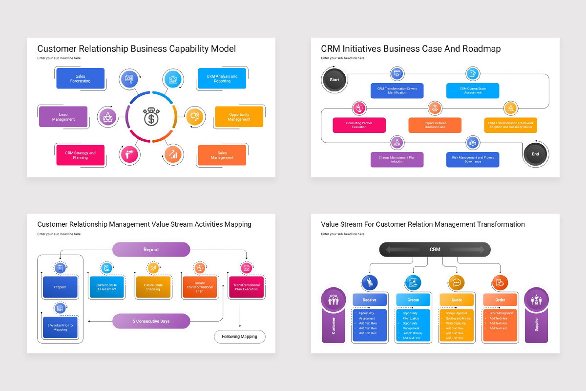 Customer Relationship Transformation Toolkit PowerPoint Template | Nulivo Market