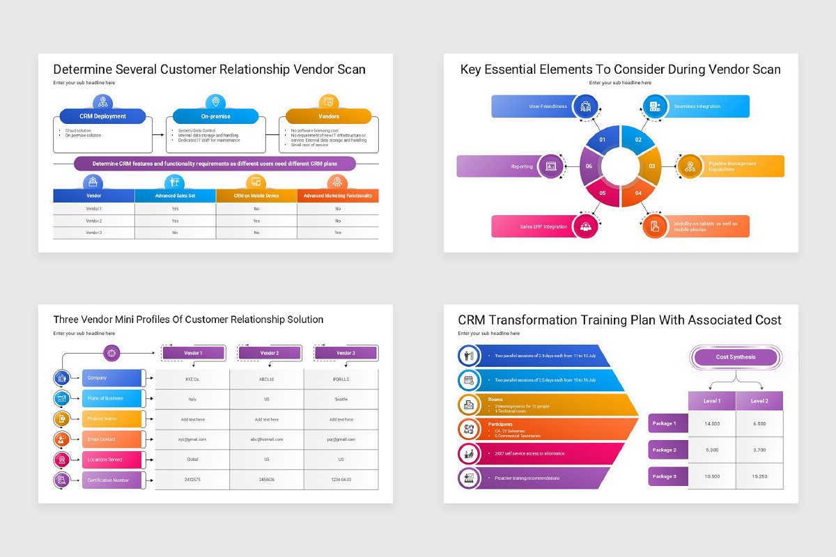 Customer Relationship Transformation Toolkit PowerPoint Template | Nulivo Market
