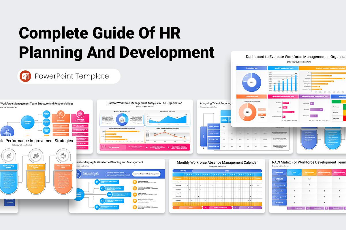 Complete Guide Of HR Planning And Development PowerPoint Template ...