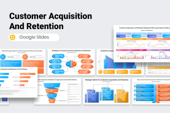Customer Acquisition And Retention Google Slides Template | Nulivo Market