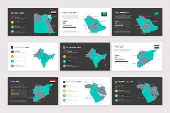 Maps PowerPoint Presentation Template | Nulivo Market
