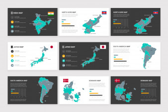Maps PowerPoint Presentation Template | Nulivo Market