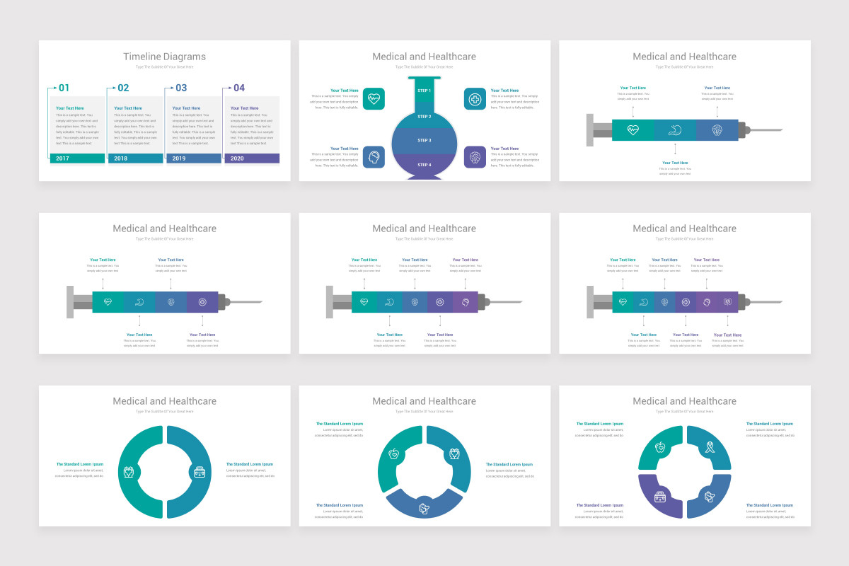 Medical and Healthcare PowerPoint Presentation Template | Nulivo Market