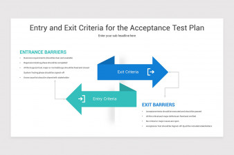 Entry and Exit Barriers PowerPoint Presentation Template | Nulivo Market