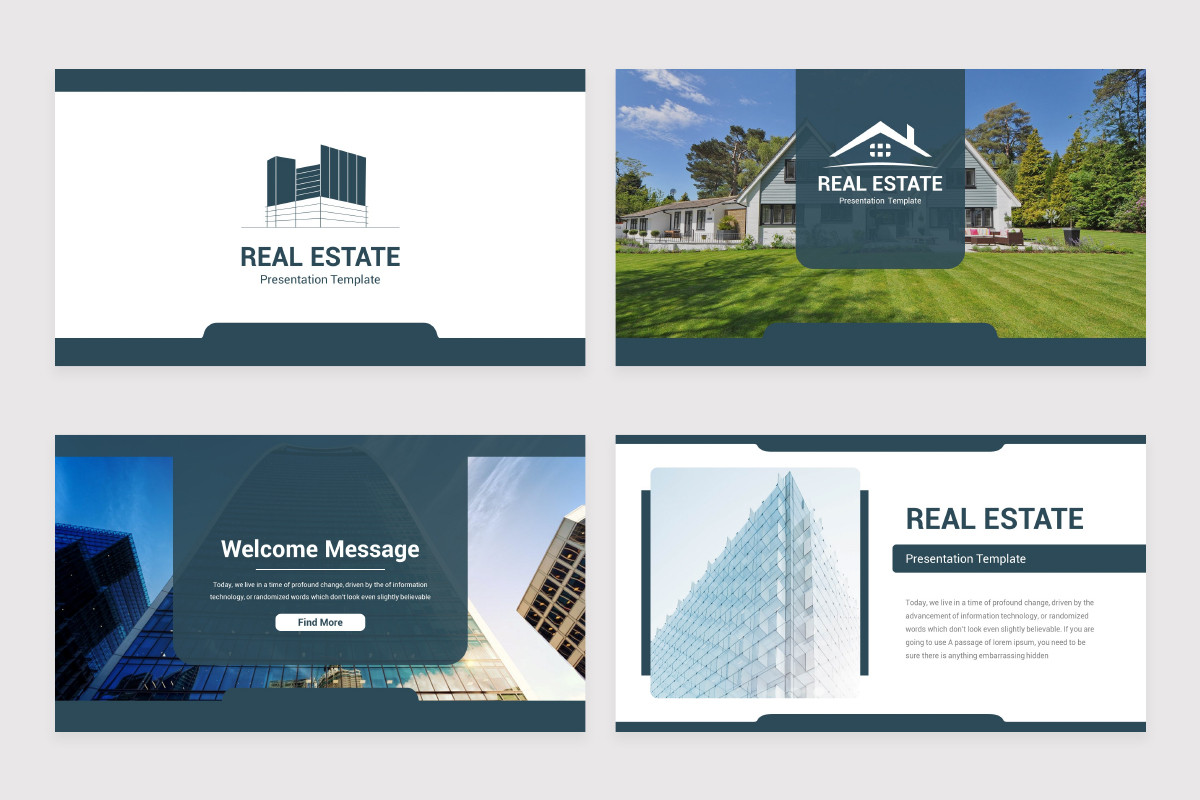 Real Estate PowerPoint Presentation Template | Nulivo Market