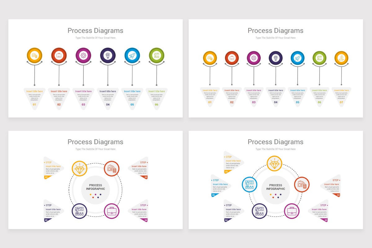 Process Flow Template Powerpoint