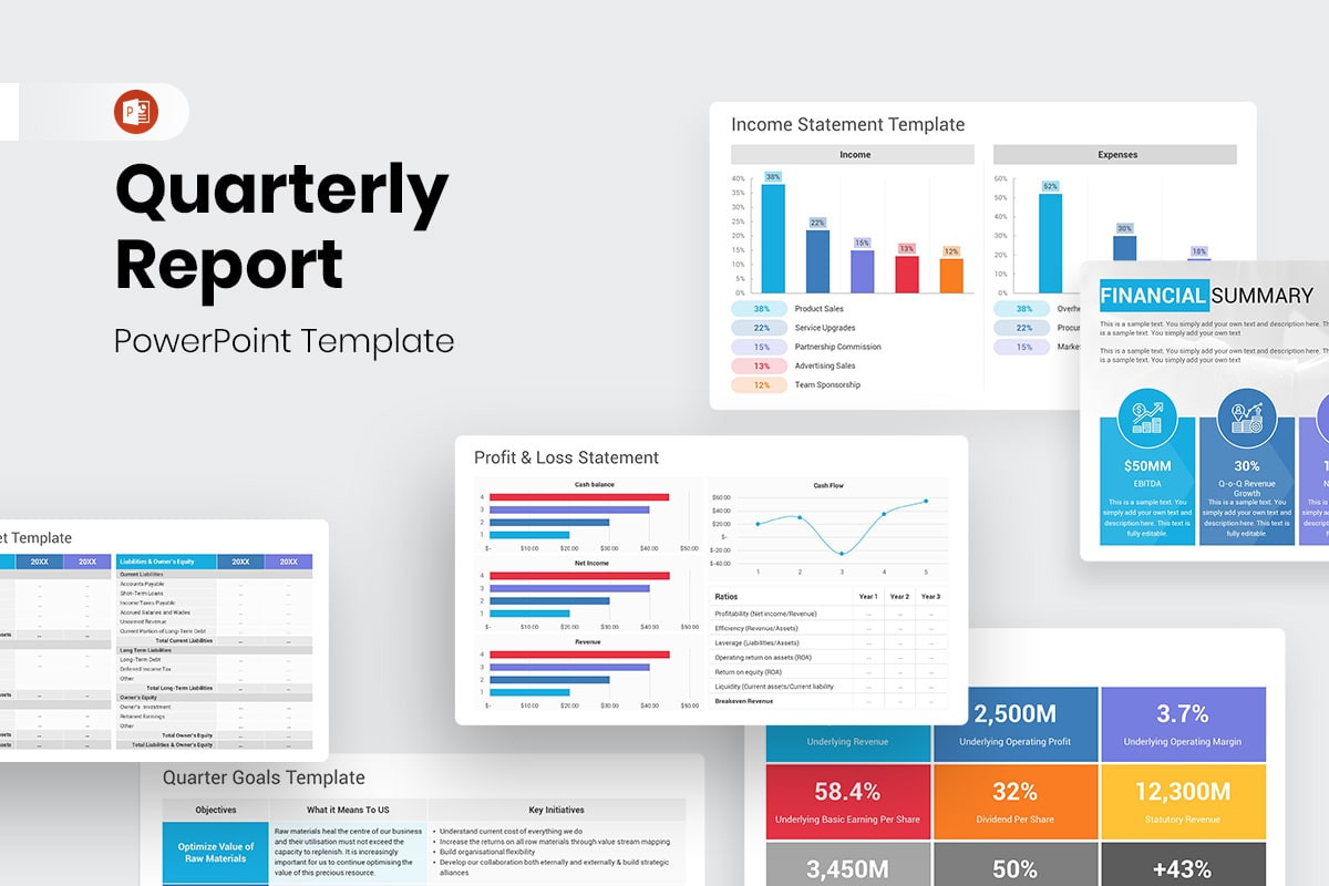 Powerpoint Report Templates Powerpoint Report Templates