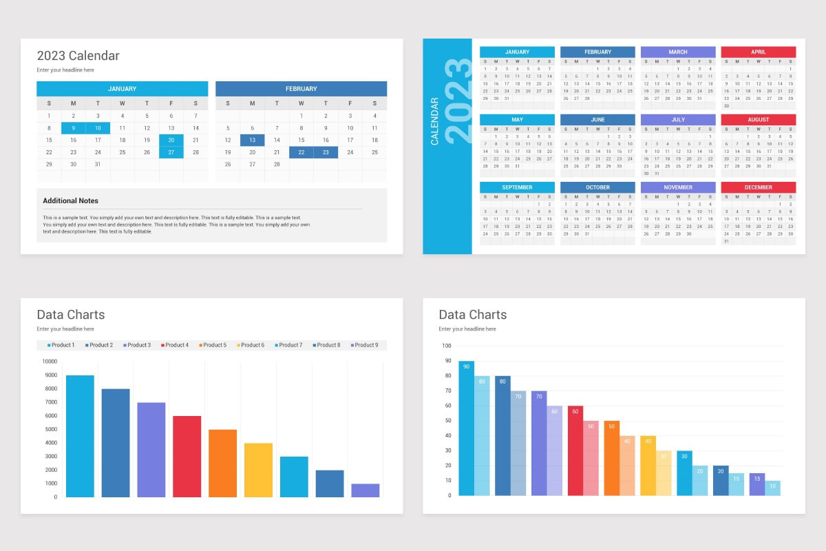 Quarterly Report Google Slides Template | Nulivo Market