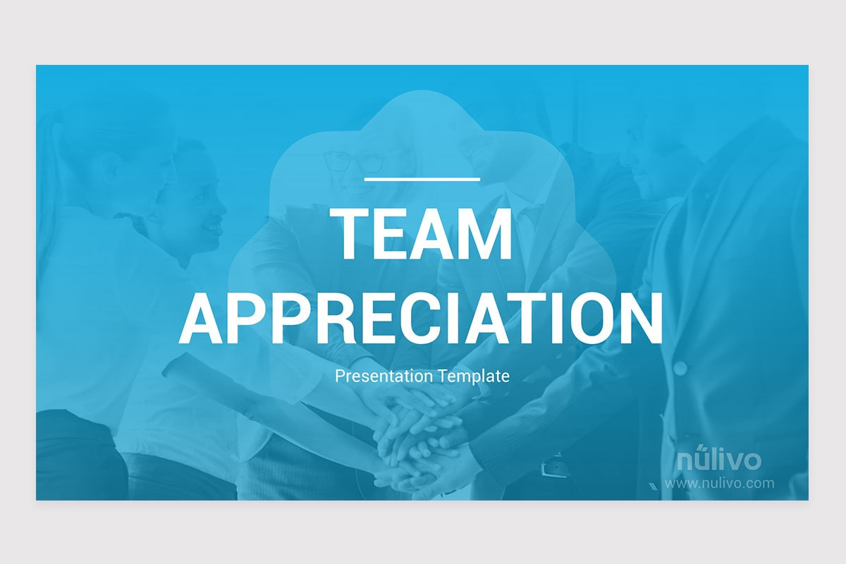 Team Appreciation Keynote Templates | Nulivo Market