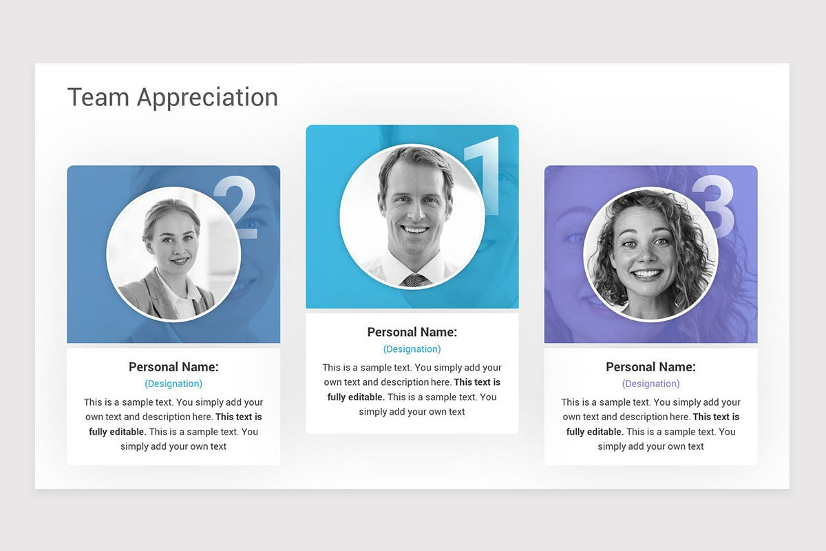 Team Appreciation Keynote Templates | Nulivo Market