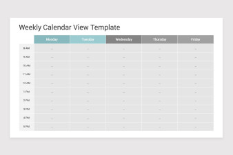 Project Task Tracker PowerPoint Template | Nulivo Market