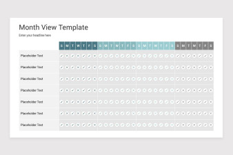 Project Task Tracker PowerPoint Template | Nulivo Market