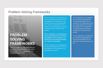 Problem Solving Frameworks Keynote Template | Nulivo Market