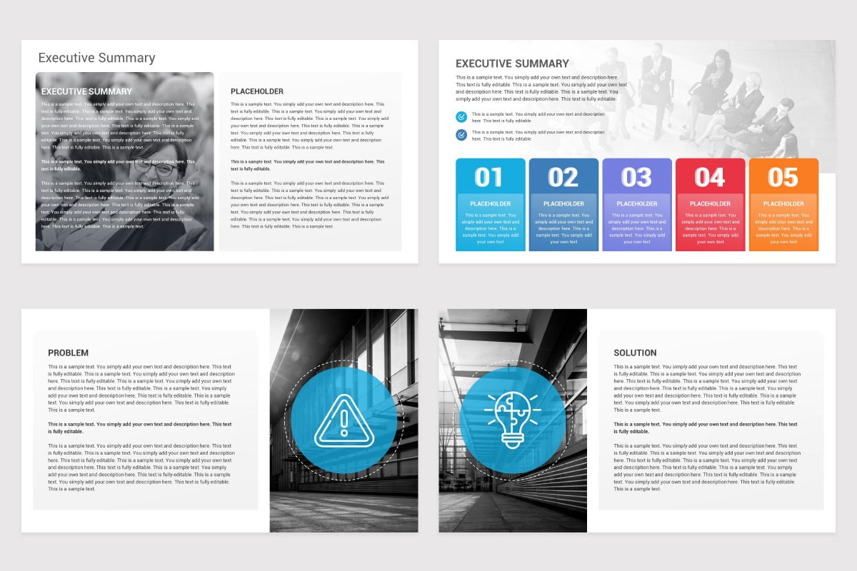 Business Case Study Keynote Template | Nulivo Market