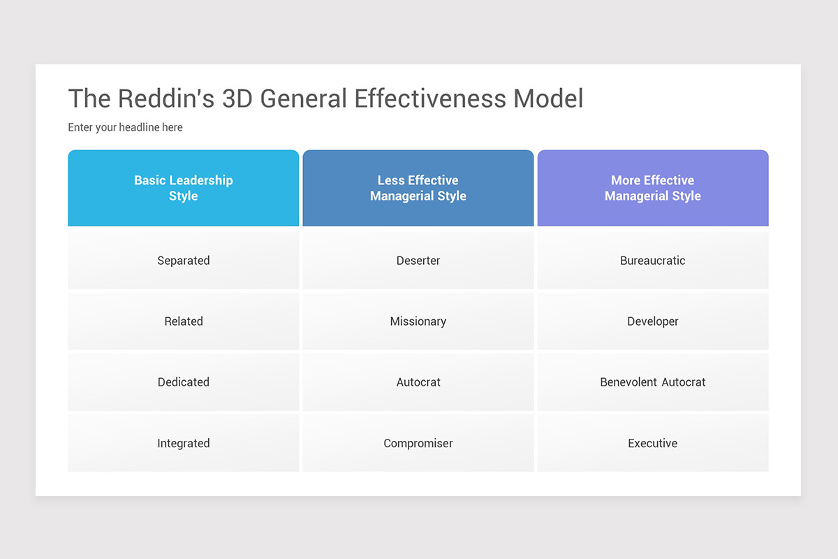 3d Leadership Theory