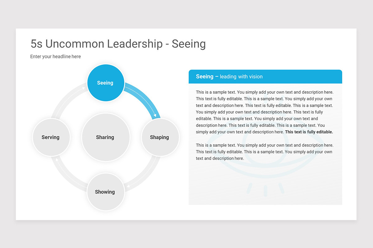 5s Uncommon Leadership Model Keynote Template | Nulivo Market