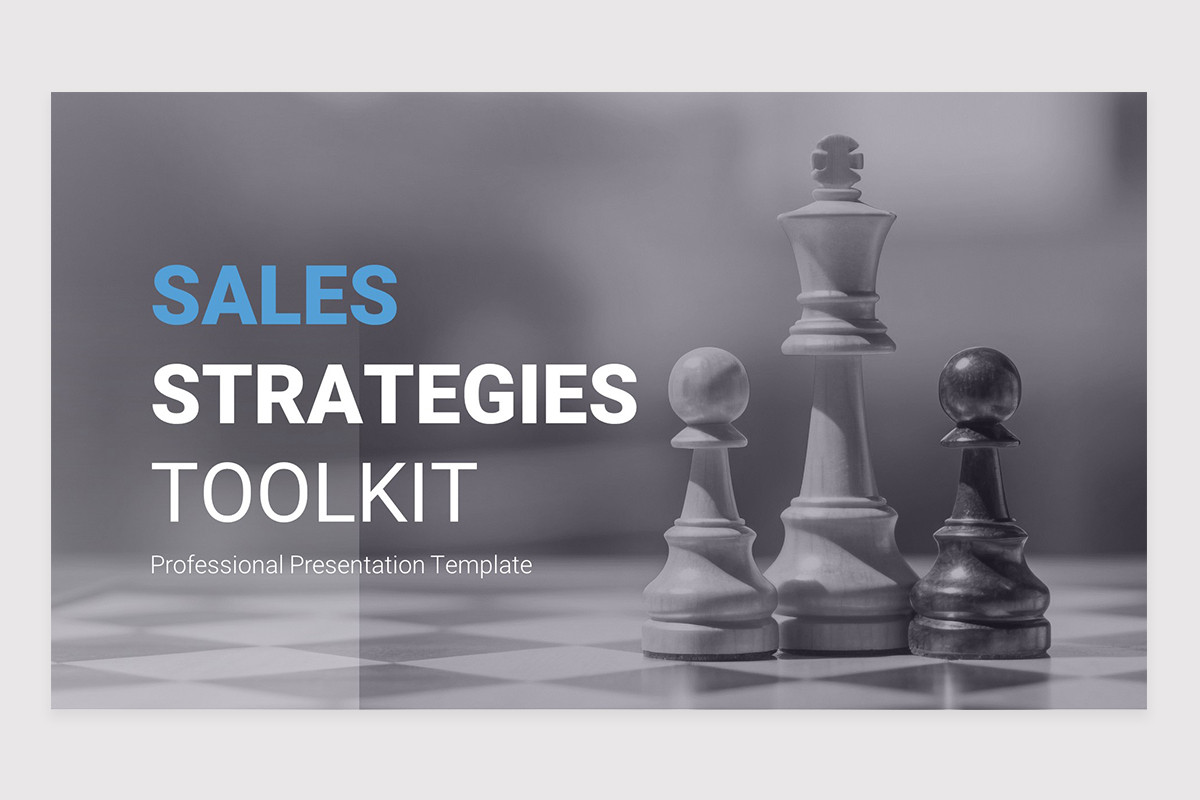 Sales Strategies Toolkit Keynote Template | Nulivo Market