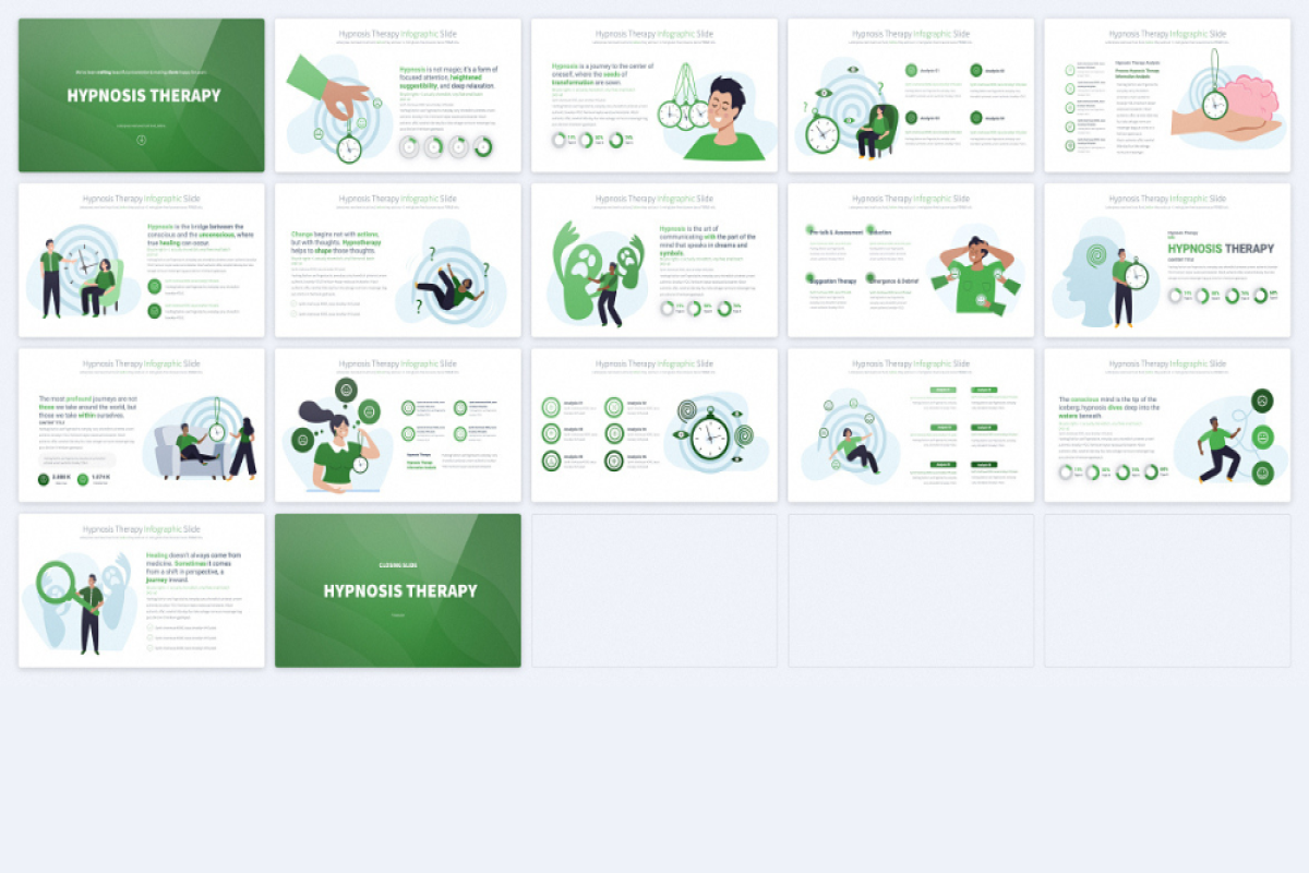 Hypnosis Therapy Keynote Template | Nulivo Market