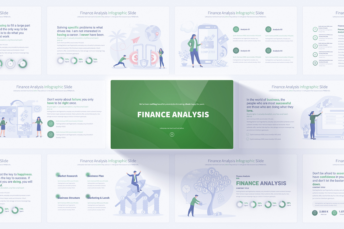 Finance Analysis PowerPoint Template | Nulivo Market
