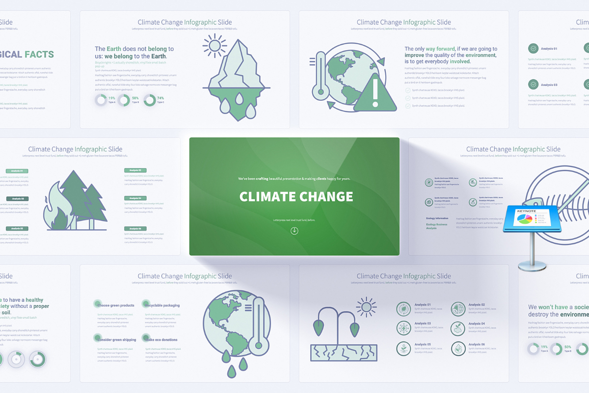 Comprehensive Climate Change Keynote Presentation – Perfect for ...