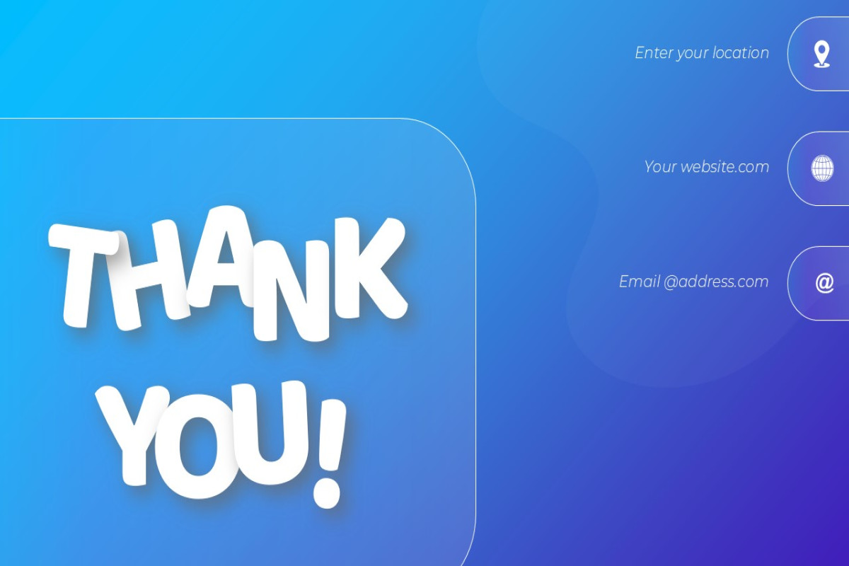 Thank You Power Point Slide Templates | Nulivo Market