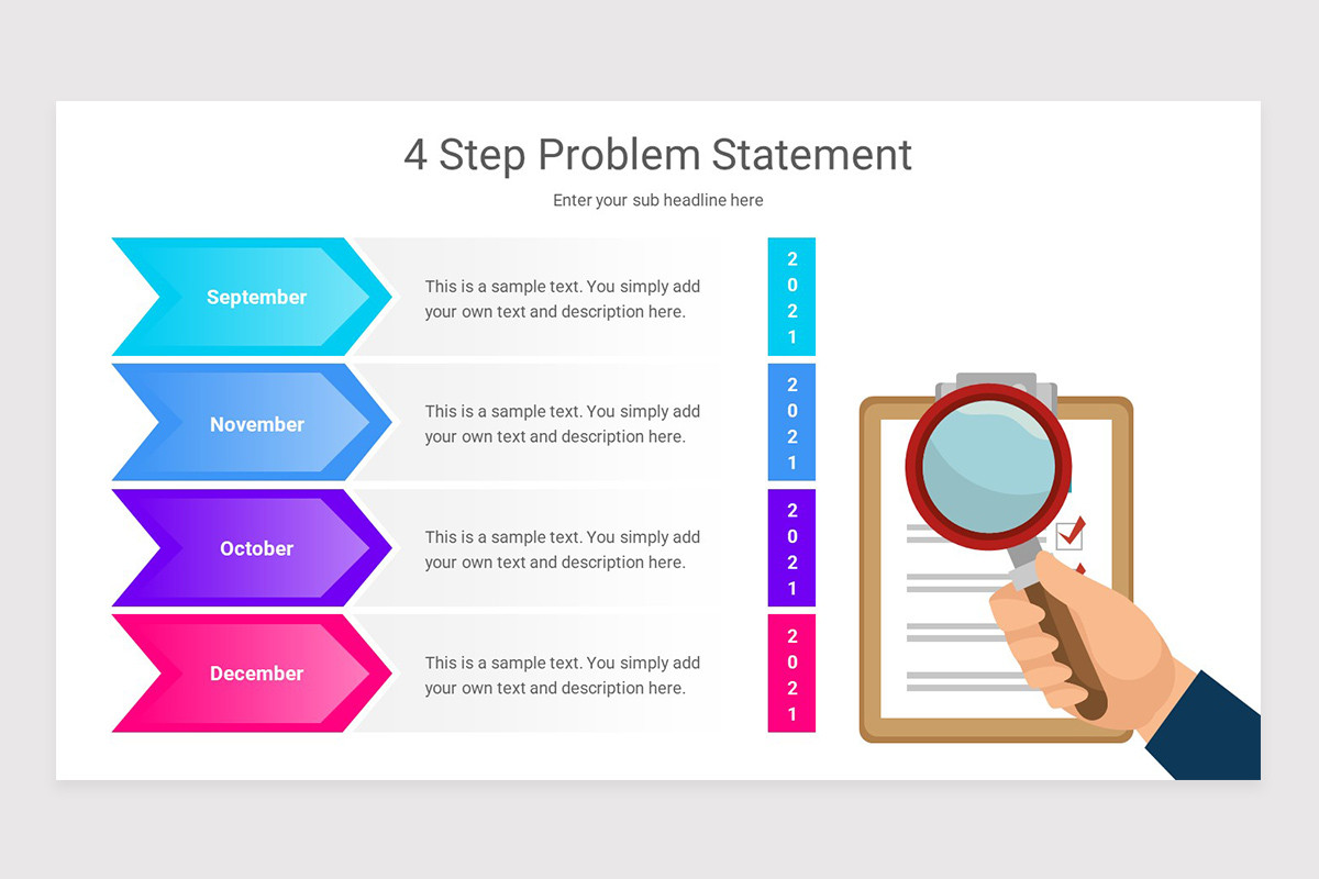 Problem Statement Powerpoint Template Nulivo Market